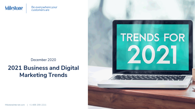 Webinar Recap: 2021 Business and Digital Marketing Trends