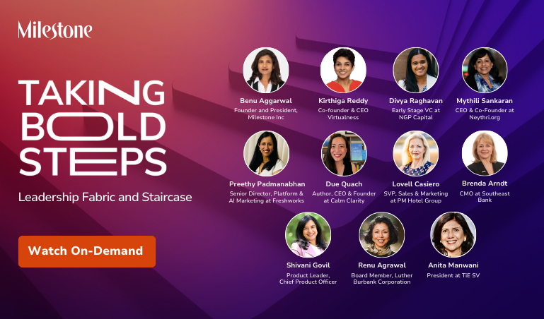 Watch On-Demand: Taking Bold Steps
