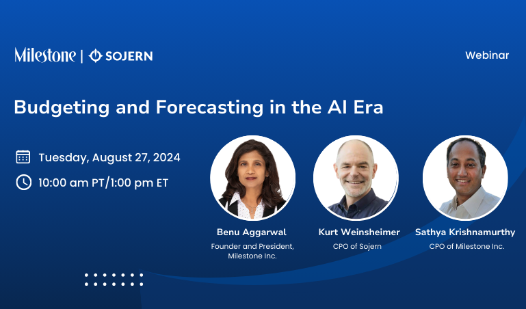 Webinar: Budgeting and Forecasting in the AI Era