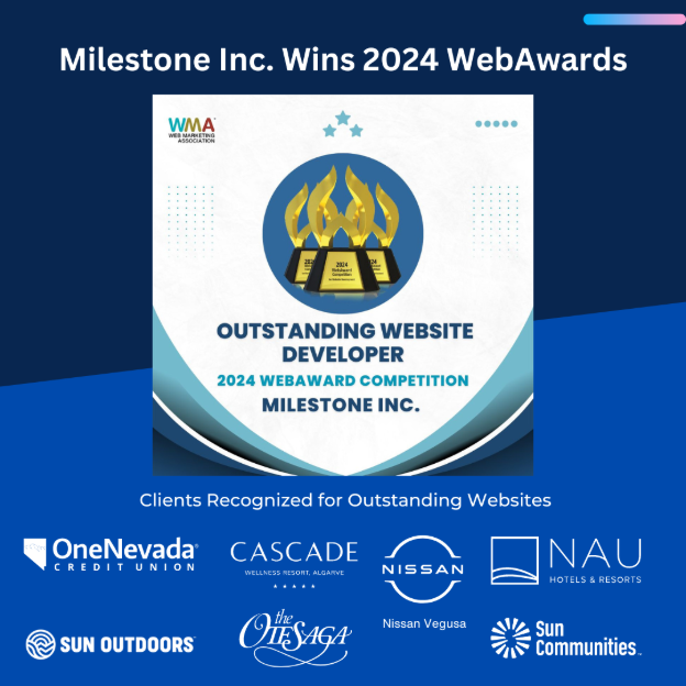 Milestone Shines at the 20th Annual W3 Awards, Winning Seven Awards for ...
